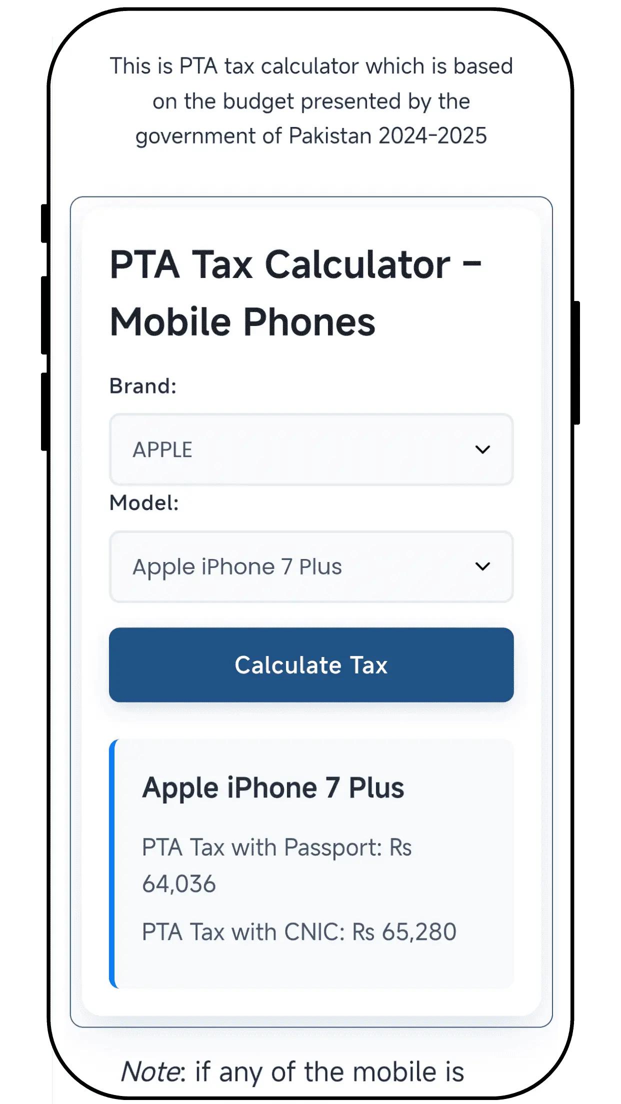PTA Tax Calculator Pakistan 2026 PTA Tax Calculator Pakistan 2026